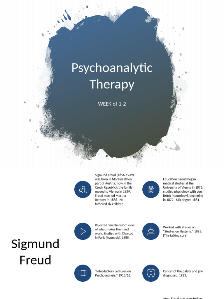 Freud's Psychoanalytic Theory | PDF | Psychoanalysis | Psychotherapy