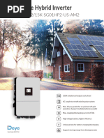 Deye - SUN 5K SG01LP1 EU - Datasheet | PDF | Energy Technology ...