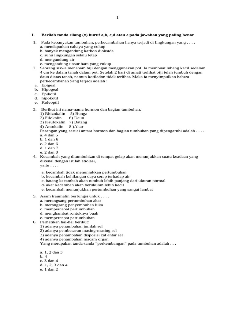 latihan PSAS 2024 | PDF