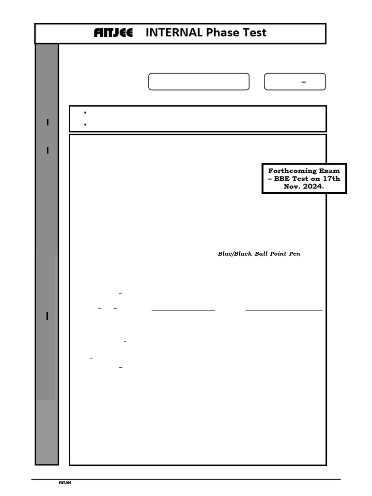PHASE 5 Paper-1 | PDF | Coordination Complex | Inductor