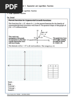 Math Assignment Unit 5ppp | PDF | Exponential Function | Function (Mathematics)