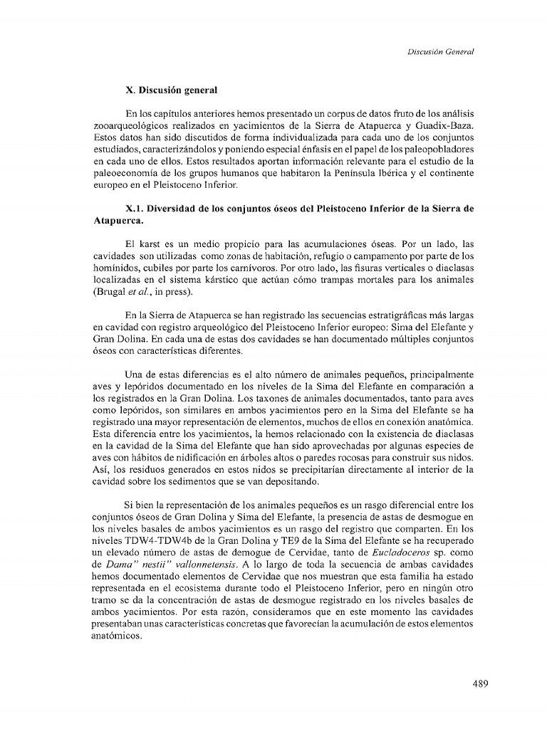 Discusión General | PDF