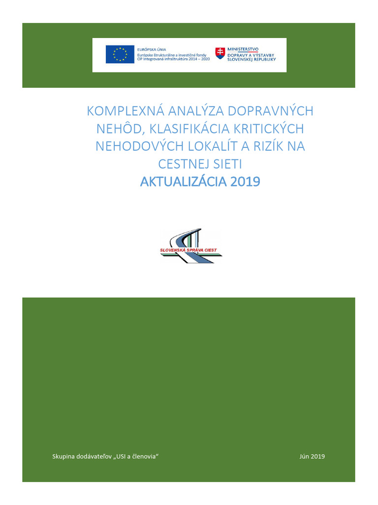 Komplexna Analyza DN Klasifikacia KNL Aktualizacia 2019 | PDF