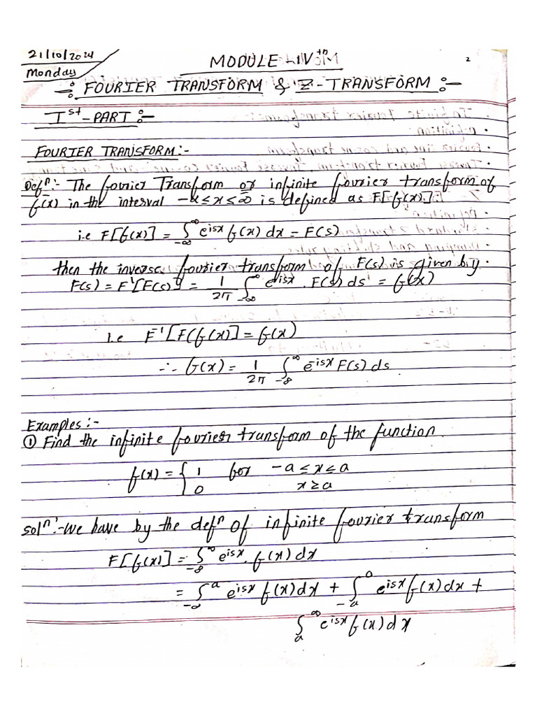 MAT-3 Module 4 Notes | PDF