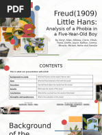 Freud's Analysis of Little Hans | PDF | Sigmund Freud | Psychoanalysis
