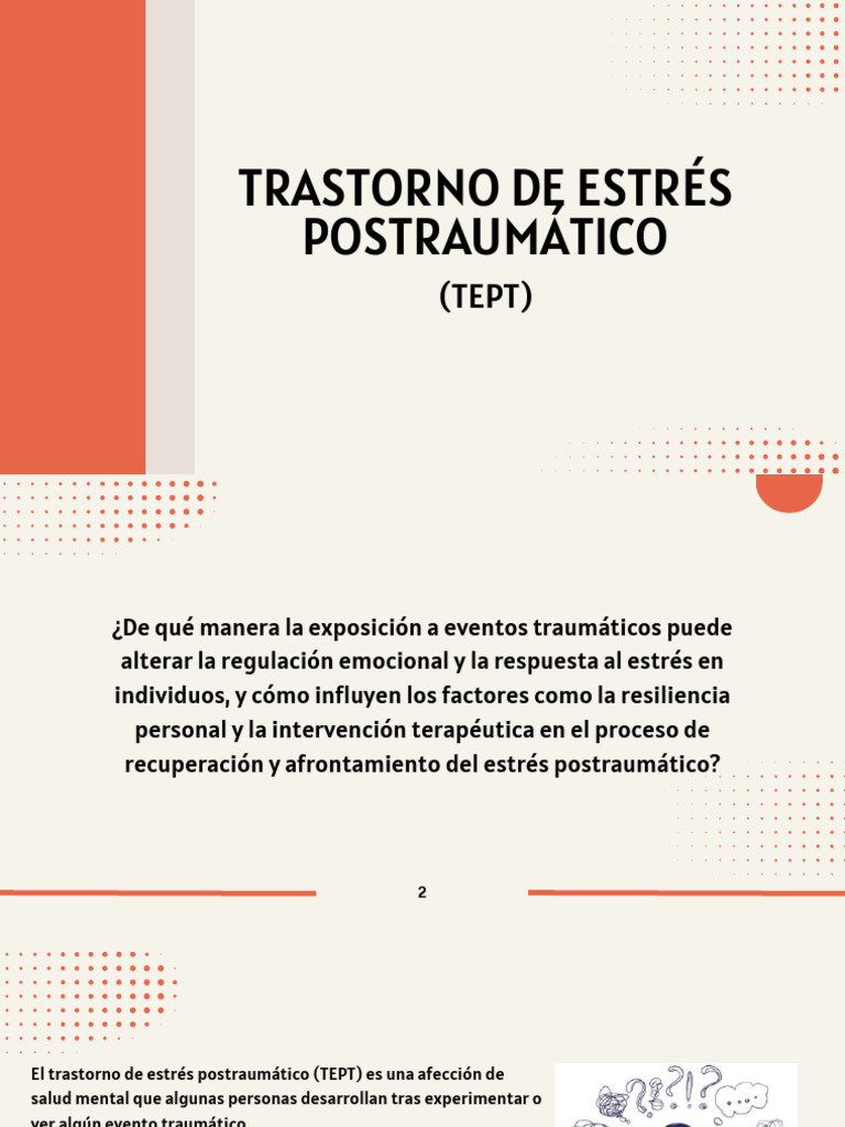 El Estres Postraumatico - 20241202 - 201850 - 0000 | PDF | Trauma ...