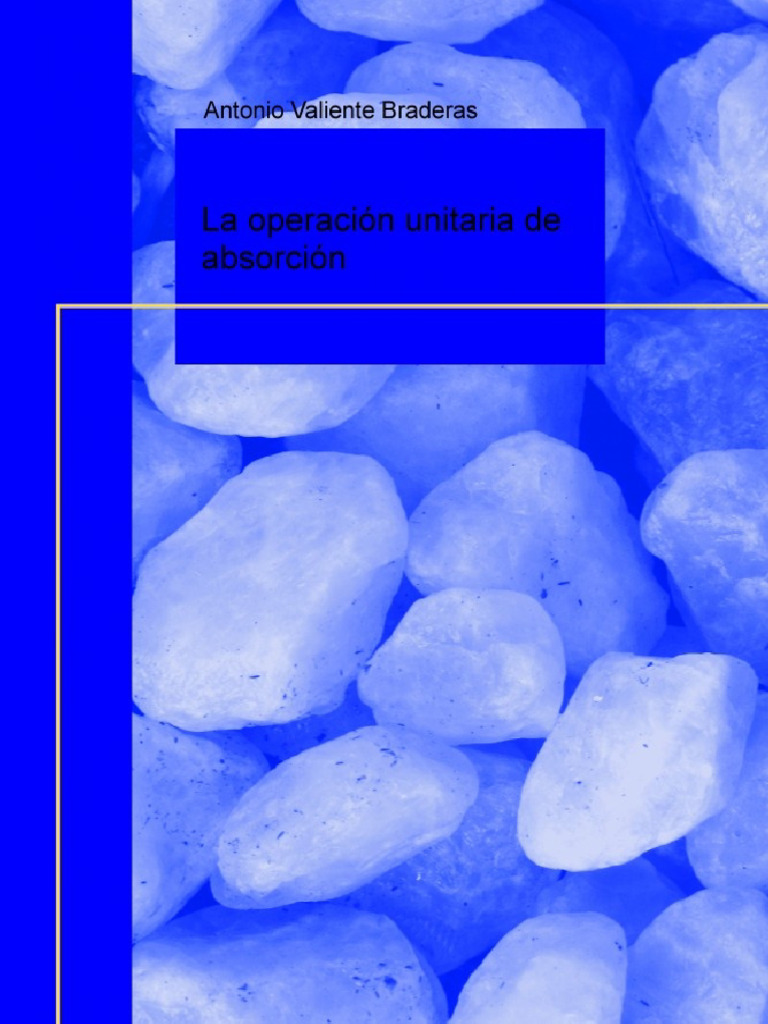 Ebook en PDF La Operacion Unitaria de Absorcion | PDF | Absorción ...