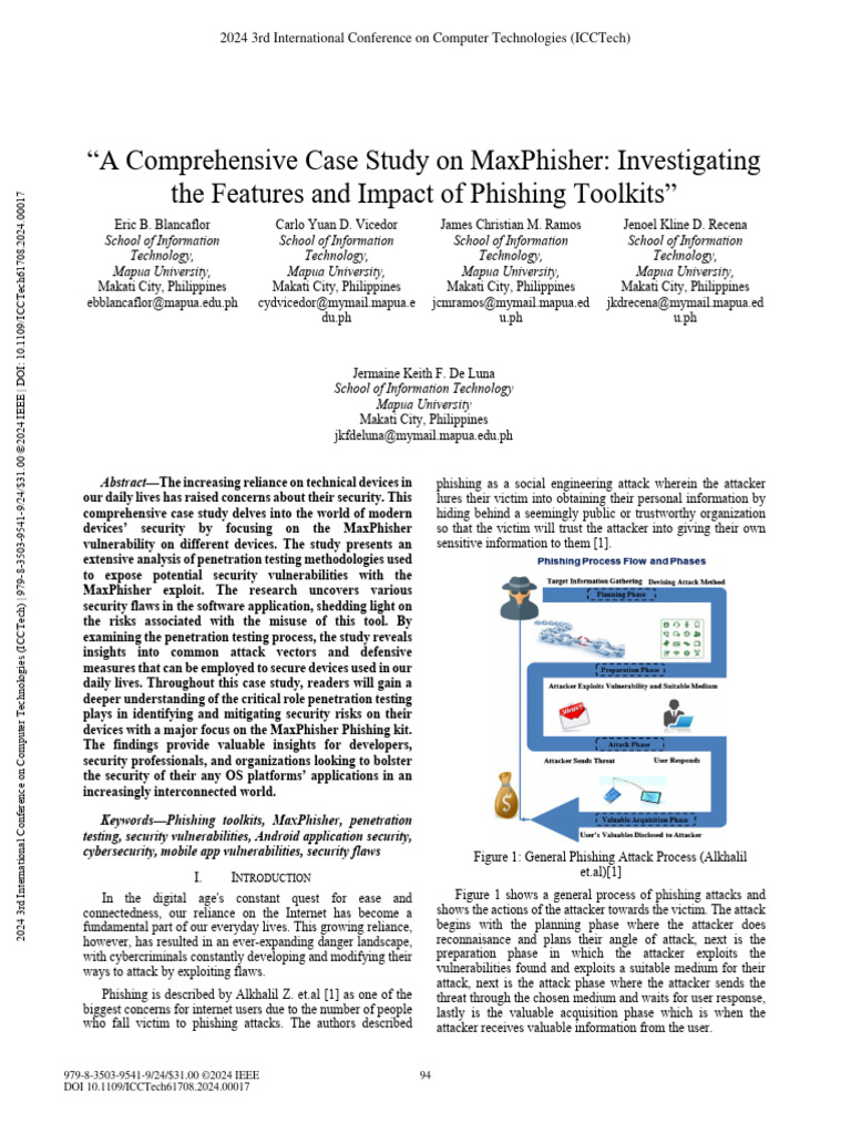 A Comprehensive Case Study On MaxPhisher Investigating The Features and ...