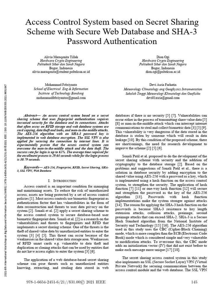 Access_Control_System_based_on_Secret_Sharing_Scheme_with_Secure_Web_Database_and_SHA-3_Password ...
