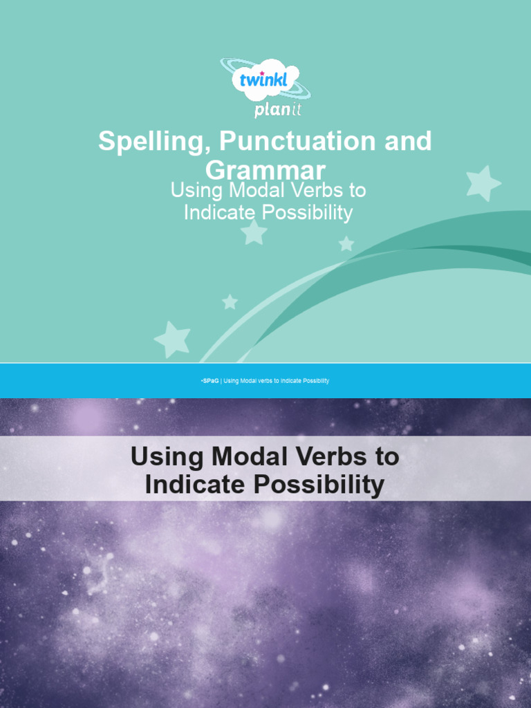 Modal Verbs Indicating Possibility | PDF | Linguistics | Semantic Units