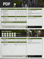 Necron Melee and Ranged Weapons Stats | PDF
