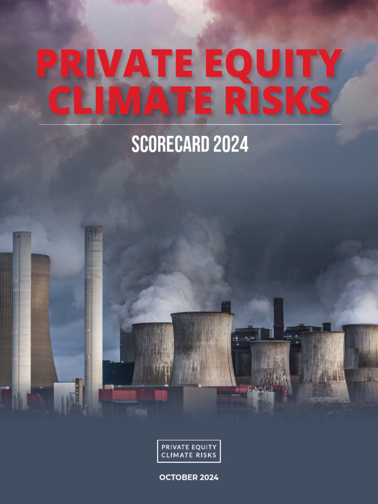 PECR Report Climate-Risks-Scorecard 2024 | PDF | Climate Change ...