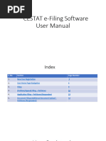 User Manual Efiling NGT | PDF | Login | Online And Offline