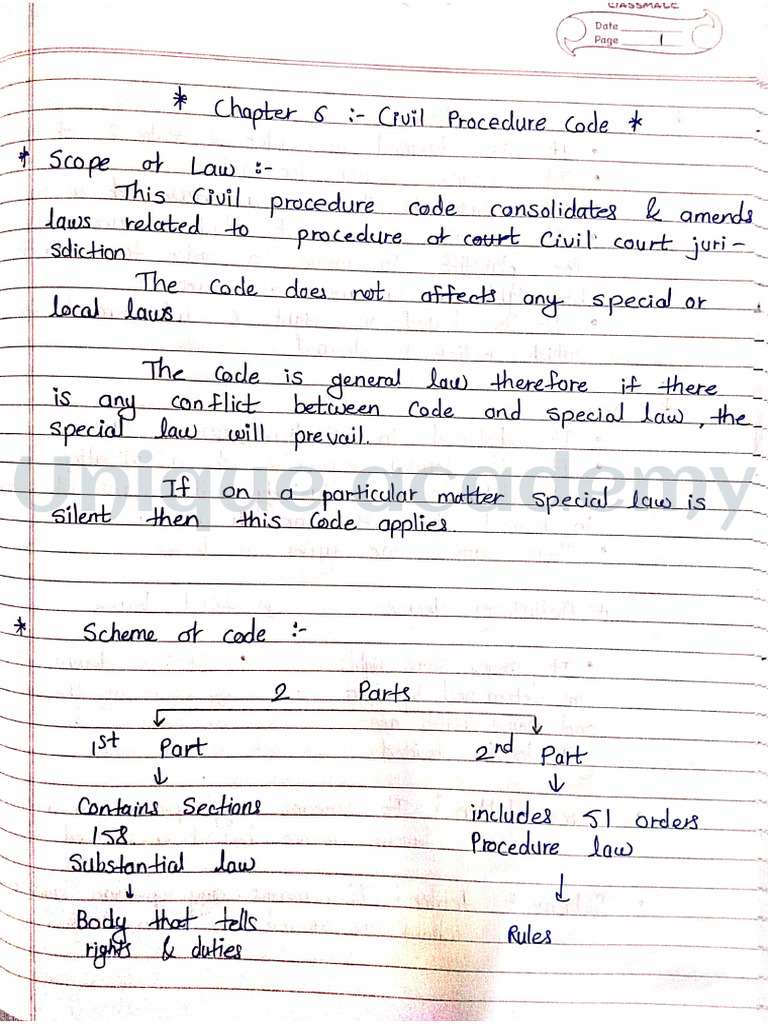 JIGL CH.6 Notes | PDF