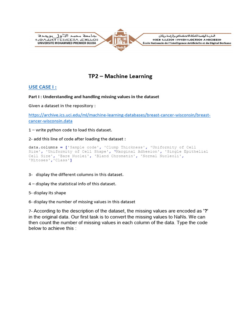 Handling Missing Values and Outliers in ML | PDF | Outlier | Data Set