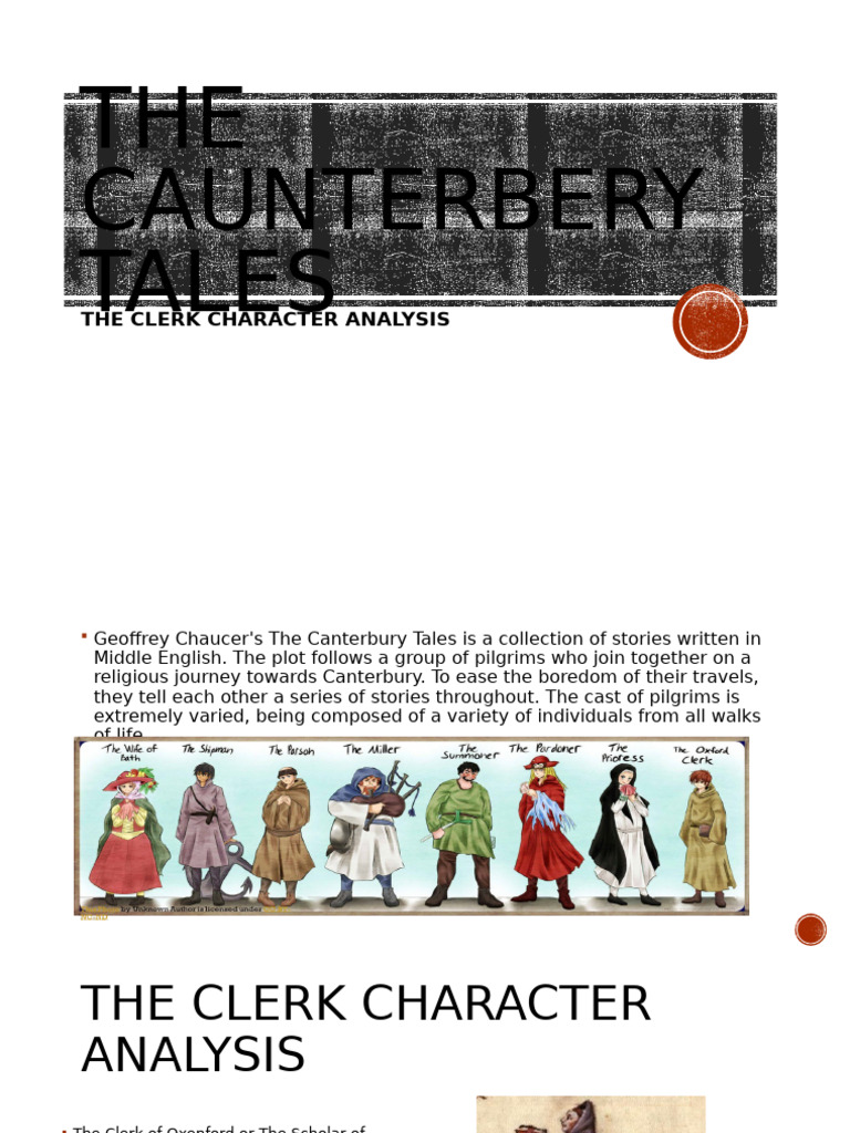 The Caunterbery Tales | PDF | The Canterbury Tales | Geoffrey Chaucer
