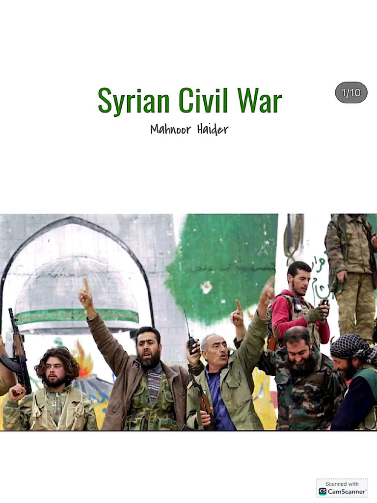 Syrian Civil War | PDF