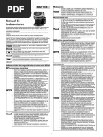 Manual de usuario Escáner SZ-V | PDF | Ingenieria Eléctrica | Fuente de ...