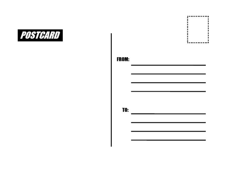 Postcard Art Activity | PDF