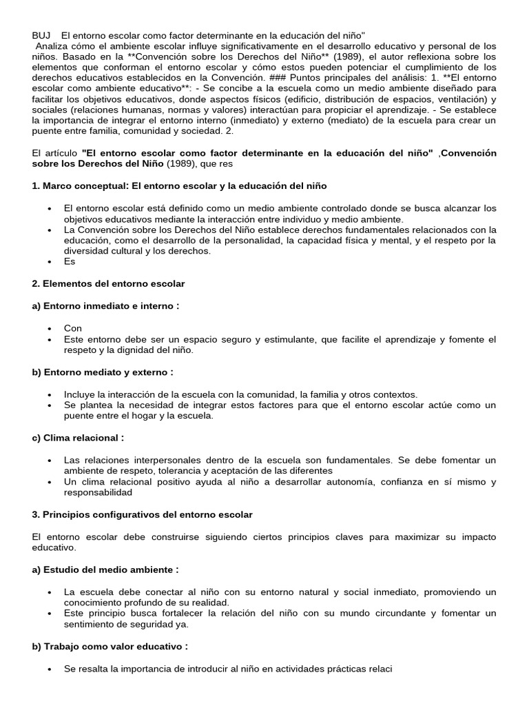 Buj A | PDF | Escuelas | Aprendizaje