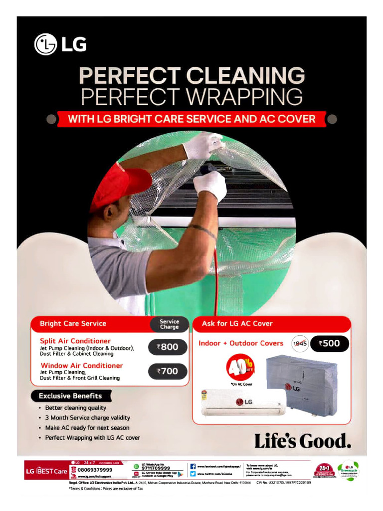 lg services | PDF | Building Automation | Engineering Thermodynamics