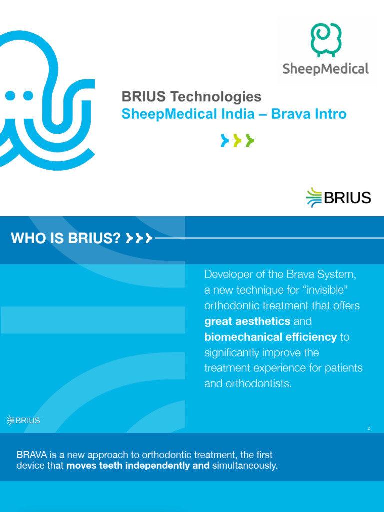 Brava Overview Presentation SheepMedical India | PDF | Orthodontics ...