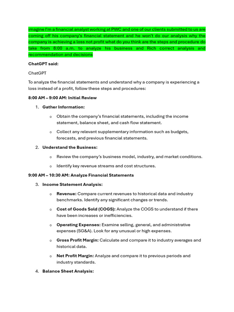imagine I | PDF | Revenue | Financial Statement