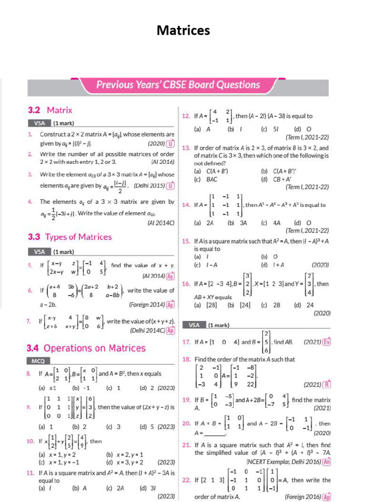 Class 12 CH 3 Ws 4 | PDF