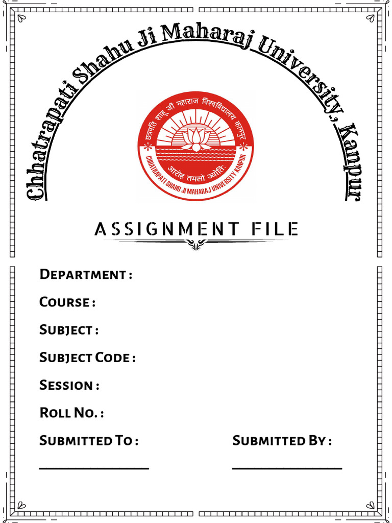 Csjmu Cover Page | PDF