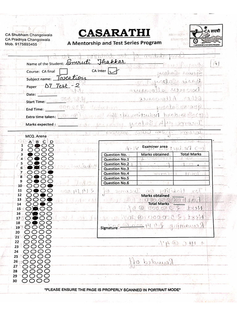 Dt Test 2 Pdf