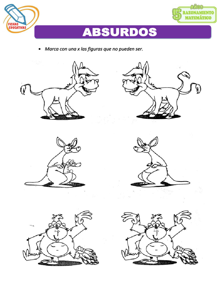 Absurdos para Cinco Anos | PDF