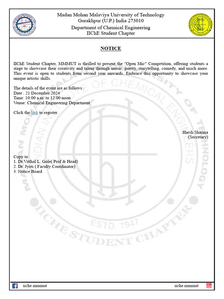 open mic notice[1] | PDF