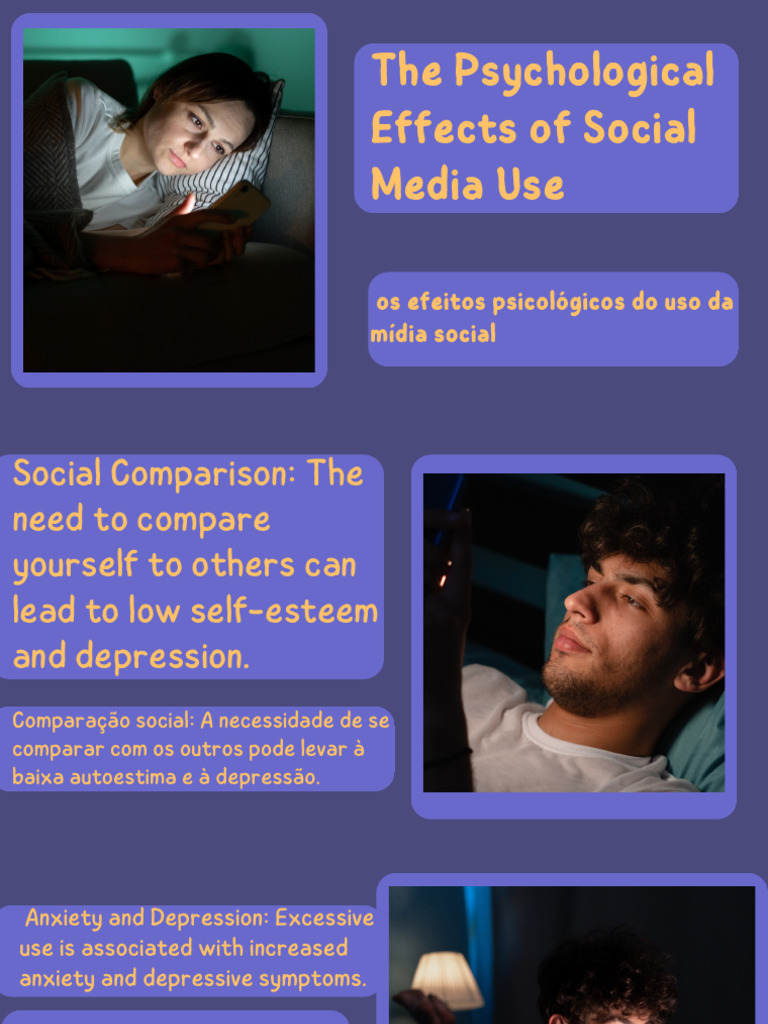 Efeitos Psicológicos da Mídia Social | PDF