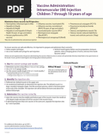 IM Injection Technique: Deltoid Muscle | PDF | Injection (Medicine ...