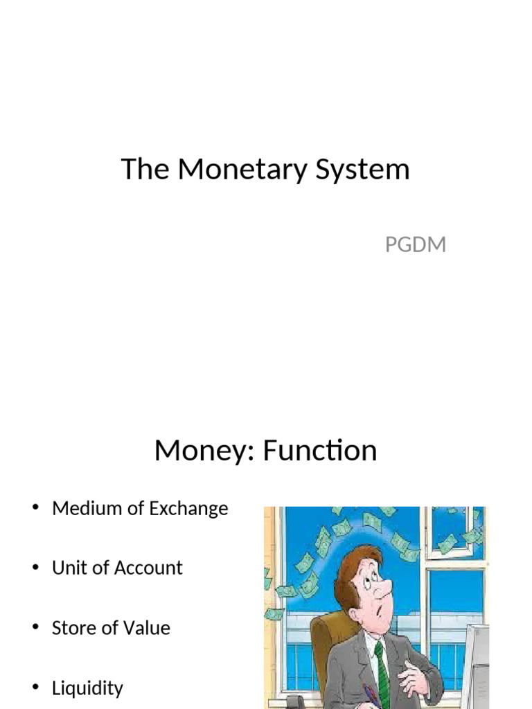 Monetary System | PDF