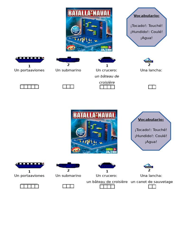 Voc Batalla Naval | PDF