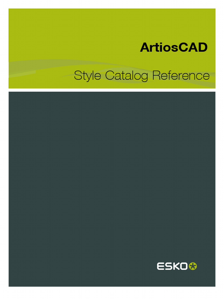 Style Catalog Reference | PDF