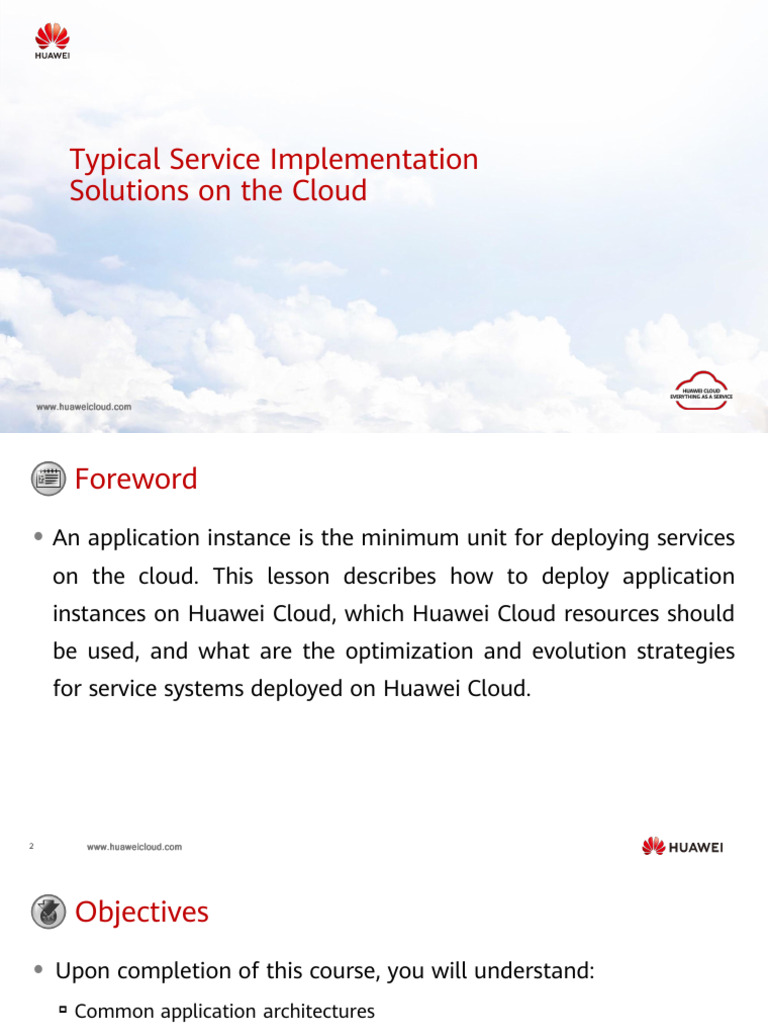 Typical Service Implementation Solutions On The Cloud | PDF | Databases | Cloud Computing