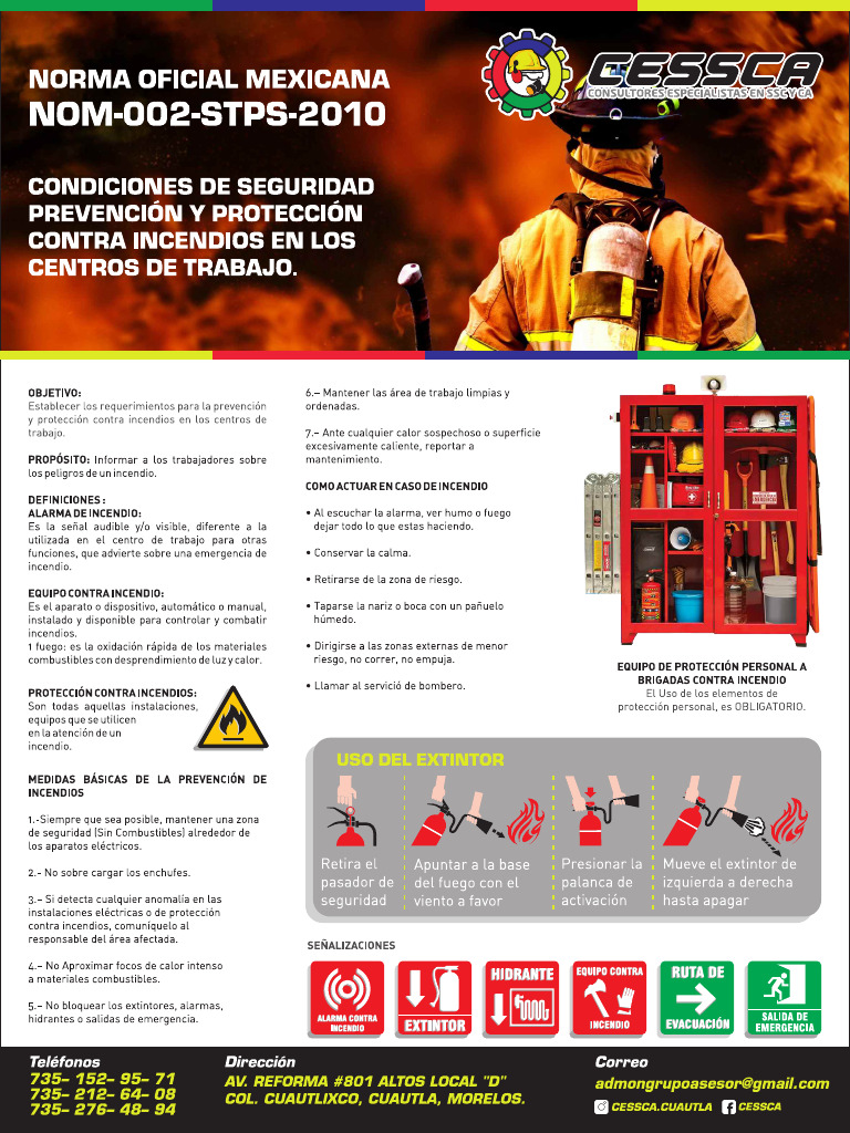 Nom 002 STPS 2010 | PDF