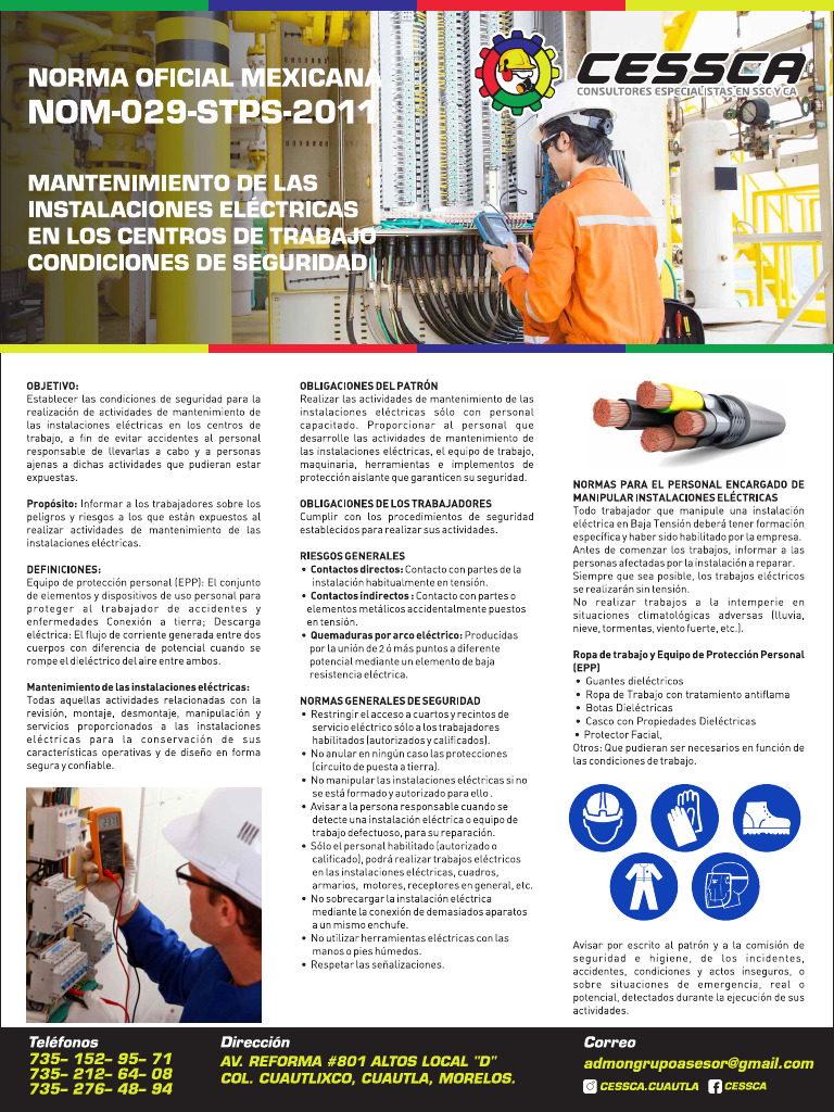 Nom 029 STPS 2011 | PDF