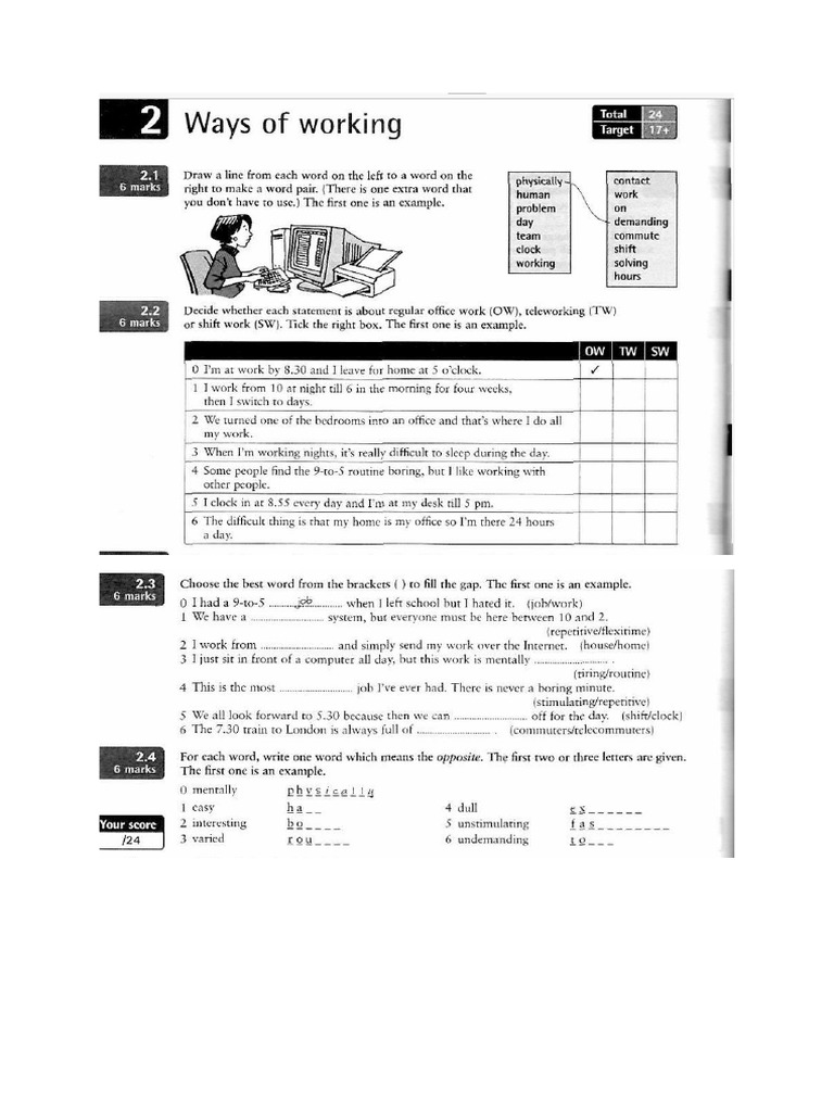 Ways of Working Test | PDF