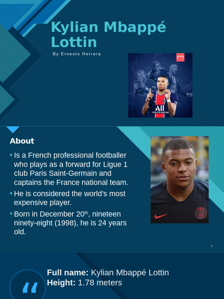 Mbappe by Ernesto Herrera | PDF