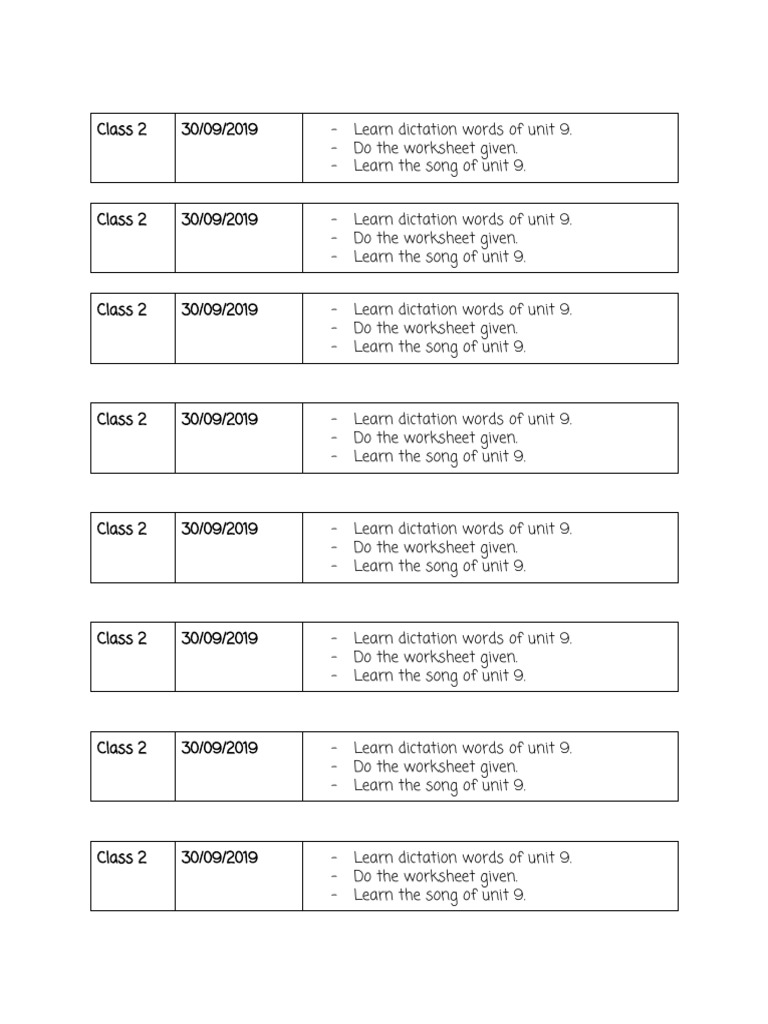Class 2 Homework | PDF