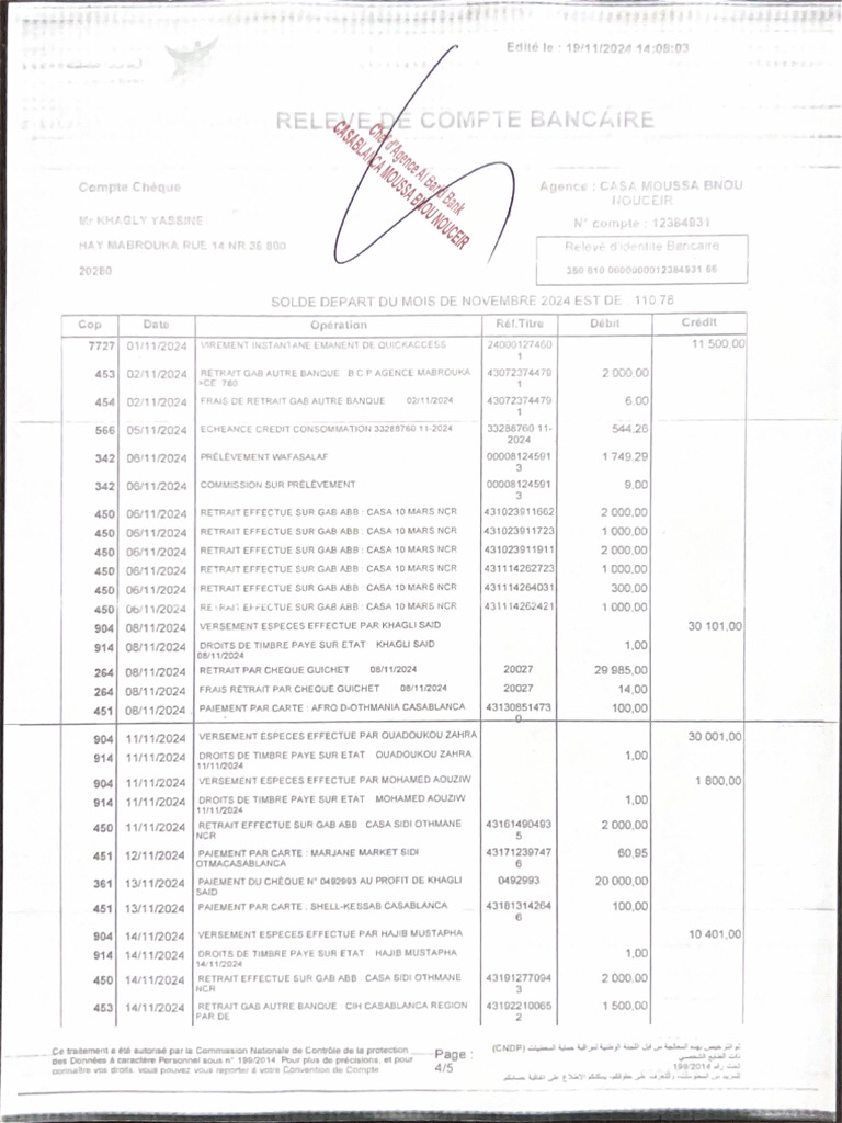 Compte Bancaire | PDF