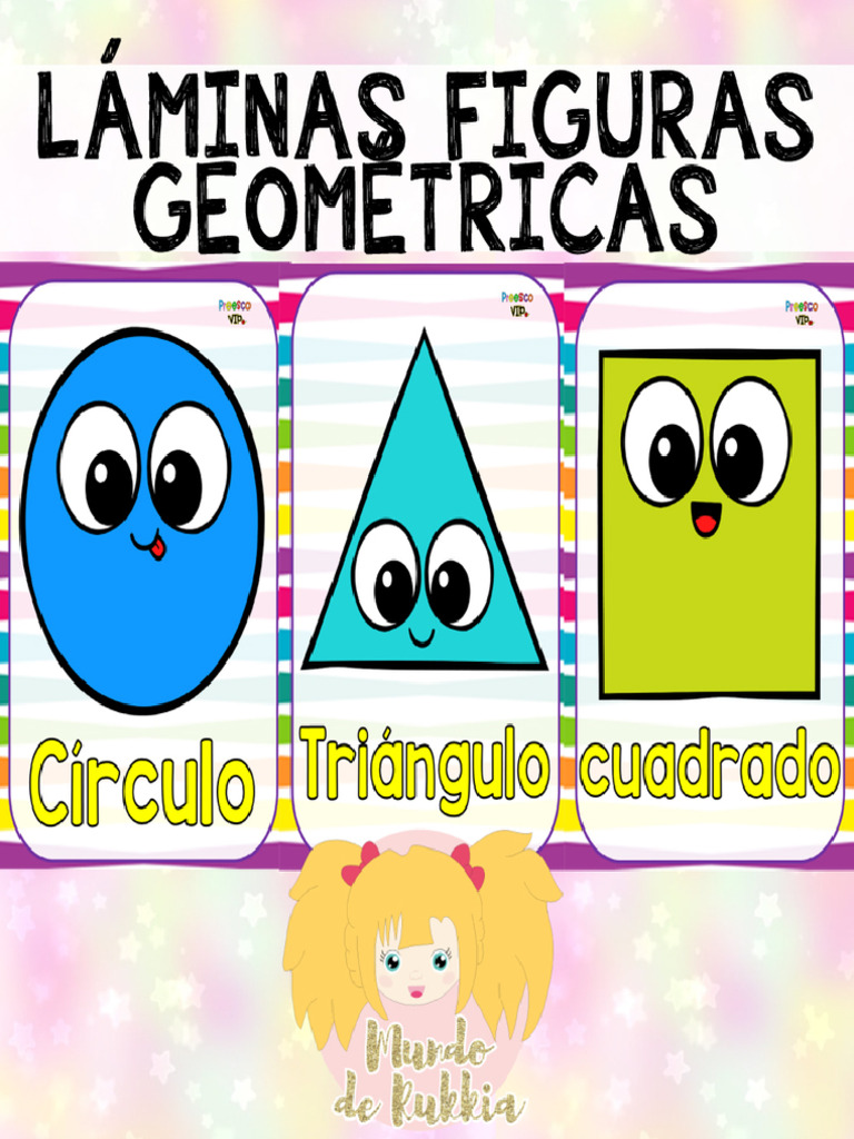 Láminas de Figuras Geométricas Recopilado Por Mundo de Rukkia | PDF
