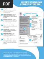 Sample Water Bill | PDF