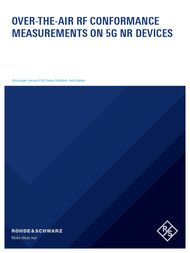OTA RF Measurements for 5G Antennas | PDF | Antenna (Radio ...