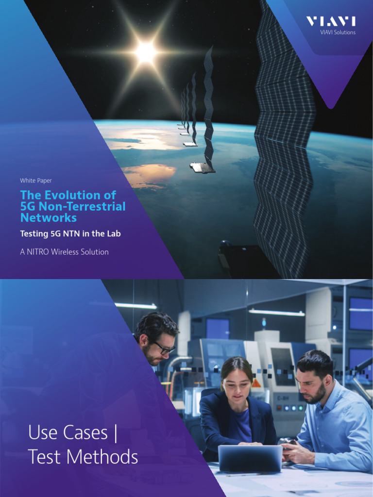 VIAVI Solutions - The Evolution of 5G Non-Terrestrial Networks | PDF ...