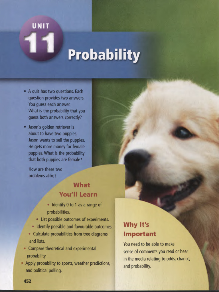 Unit 11 and Extra Prac | PDF | Odds | Probability