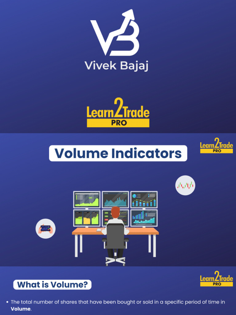 Volume Indicators Updated - by Vivek Bajaj | PDF